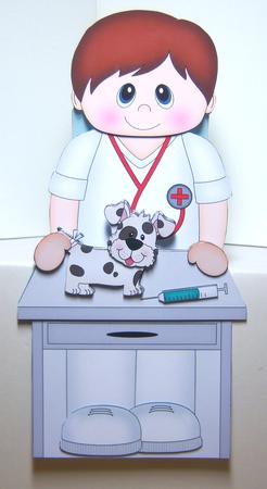 3D on the Shelf Card Kit - Little Vet Karl - CUP661004_359 | Craftsuprint