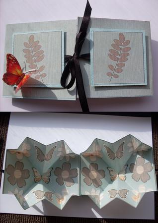 Exploding Card - Wooden Flowers and Butterflies - CUP42972_66 ...