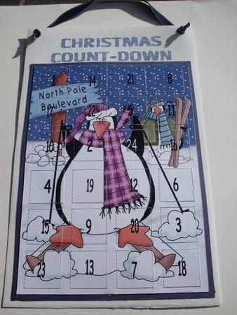Advent Calendar Card 'penguin' - CUP20976_27 | Craftsuprint