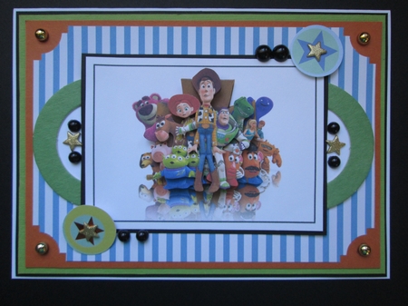 Toy Story Characters 3 A5 Quick Card - Photo by Kelly Patterson Card ...