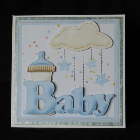 Blue Baby Boy Topper - CUP555154_2100 | Craftsuprint
