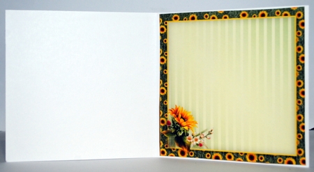 Sunflowers - Border Card Mini Kit - CUP1091535_1648 | Craftsuprint