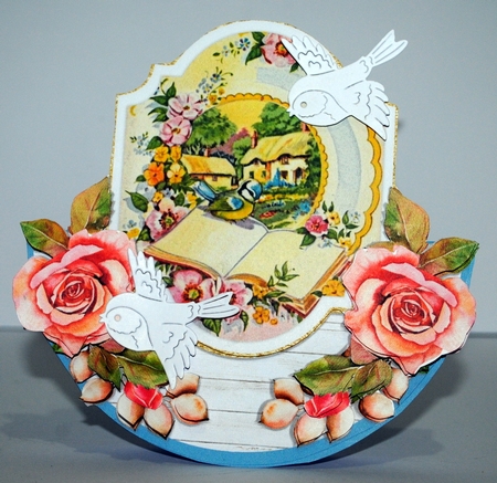 VINTAGE COTTAGE rocker card - CUP1103310_57683 | Craftsuprint