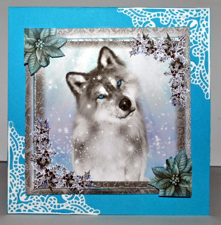 The Beautiful Wolf Card Front Kit - CUP651335_1483 | Craftsuprint
