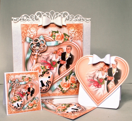 Anniversary Wedding Traditional Card Mini Kit - CUP681252_1641 ...