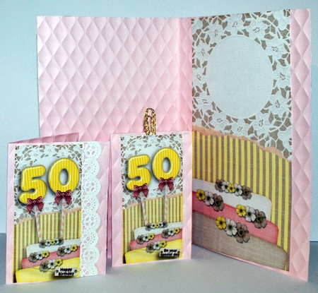 Vintage DL 50th Birthday Topper Cardkit 1294 - CUP793964_2166 ...