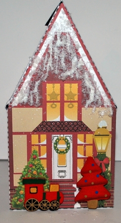 Christmas House Box - CUP806058_155 | Craftsuprint