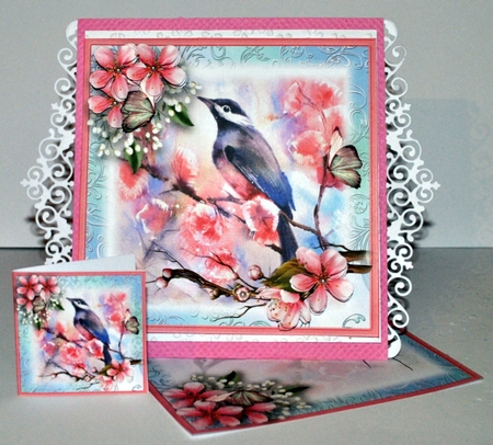 A Spring Song Bird Card Front Kit - CUP810975_1483 | Craftsuprint