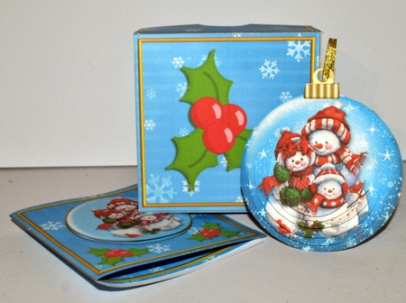 3D Bauble Card And Gift Box Kit 5 - CUP823185_1784 | Craftsuprint
