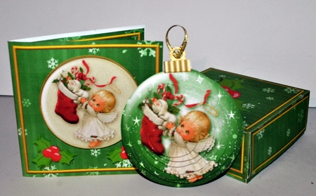 3D Bauble Card And Gift Box Kit GN.6 - CUP823186_1784 | Craftsuprint
