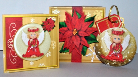 3D Bauble Card And Gift Box Mini Kit 1 - Photo by Kristina Norbat