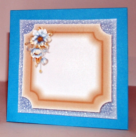 Blue Floral Insert - CUP824676_43136 | Craftsuprint