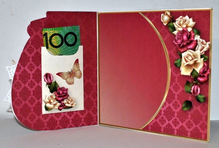 Rose Posy - Money Pot Card With Gift Pocket Mini Kit - CUP836567_1648 ...