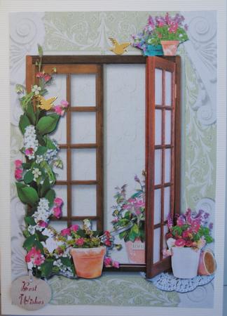 Garden Window Decoupage - CUP92009_38 | Craftsuprint