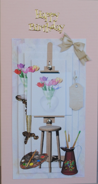 The Artist Easel Pyramid - CUP93267_38 | Craftsuprint