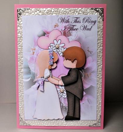 With This Ring Wedding Card - CUP297043_38 | Craftsuprint