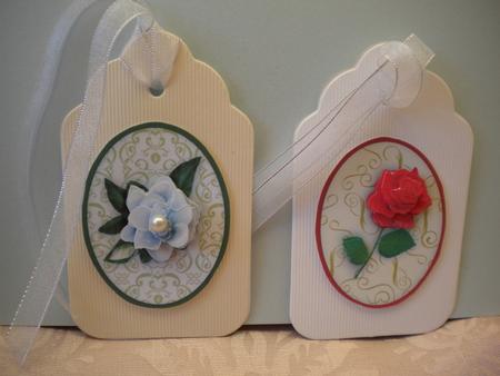 Rose Cameo Toppers with Decoupage - CUP58096_168 | Craftsuprint