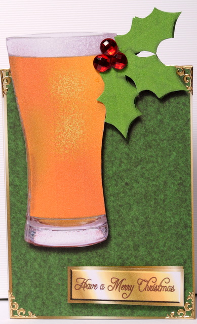 Christmas Pint - One for the Men - CUP147532_351 | Craftsuprint