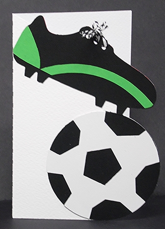 Football & Boot Card - CUP873735_40382 | Craftsuprint