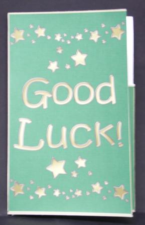 Good Luck Lottery Wallet Card - CUP235045_359 | Craftsuprint
