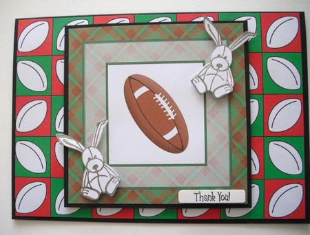 Rugby Balls (red & Green) - CUP242746_1119 | Craftsuprint