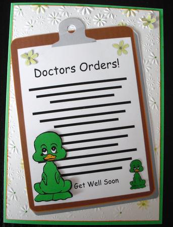 Doctors Orders - CUP224059_913 | Craftsuprint