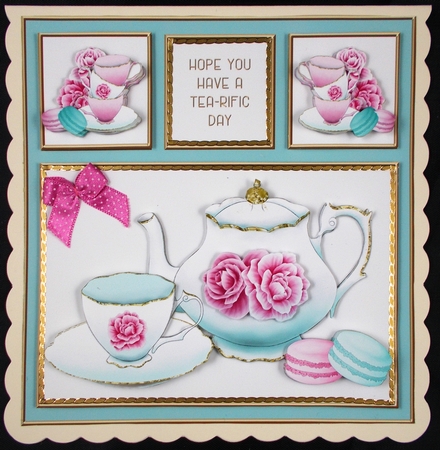 Hope You Have A Tea-rific Day! (Card #1) - CUP1013665_74027 | Craftsuprint