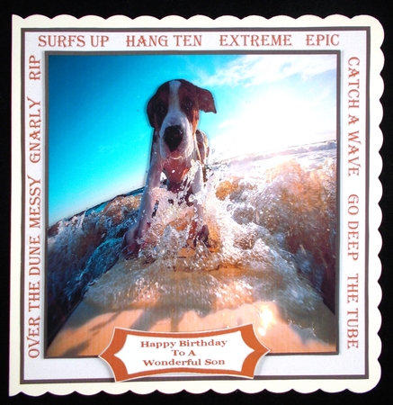 Surfing Buddy - 8x8 Mini Kit - CUP1038297_846 | Craftsuprint