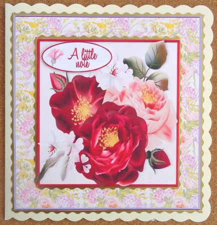 Card Topper Big Rose 107 - CUP715360_2166 | Craftsuprint