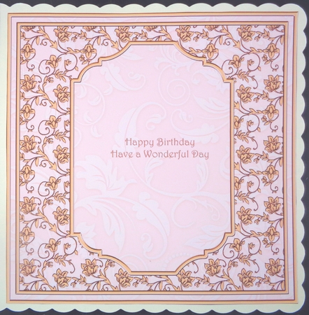 Vintage Frame Backing paper 3 - Photo by Linda Short