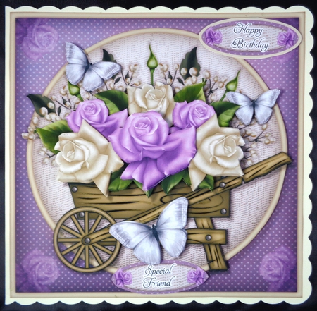 Lilac Rose Barrow Mini Kit - CUP797134_2053 | Craftsuprint