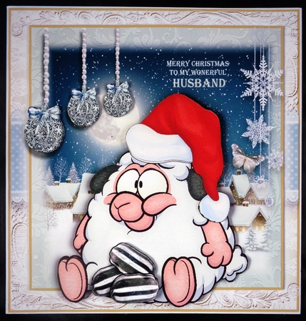 Bahh Humbug! Card Front Kit - CUP840674_1483 | Craftsuprint