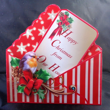 Christmas Robin - Stand-up Envelope Card Mini Kit - CUP892160_1648 ...