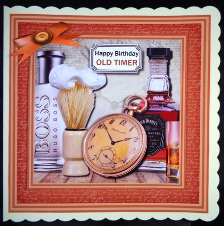 Happy Birthday Old Timer - CUP910448_43516 | Craftsuprint