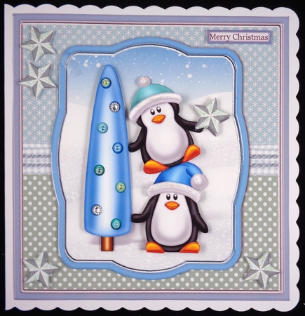 Penguin Fun mini kit - CUP971840_566 | Craftsuprint
