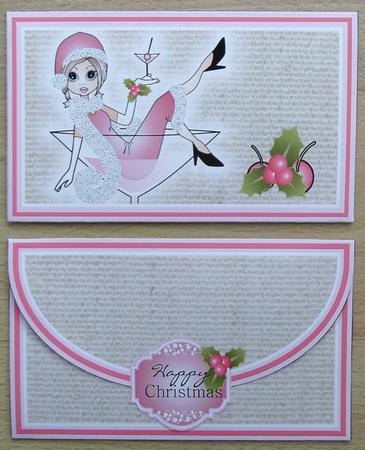 Christmas Cocktail Emma Money Wallet - CUP578844_2053 | Craftsuprint