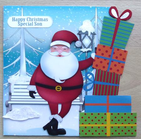 A Jolly Holiday Santa Mini Card Kit Over the Edge - CUP578956_1446 ...