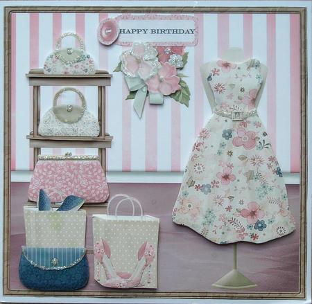 Love Fashion, Shoes and Handbags Card - CUP593476_8 | Craftsuprint