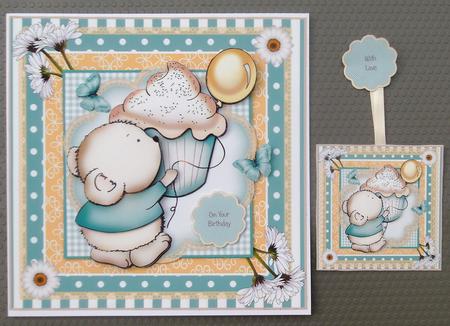 Sprinkles Cute Card Front Kit with Insert - CUP596367_1483 | Craftsuprint