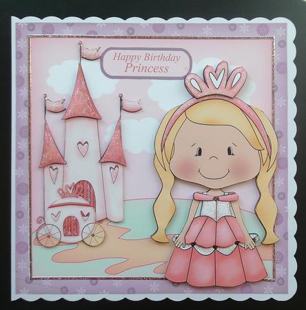 Little Princess Mini Card Kit - One - CUP608719_1446 | Craftsuprint
