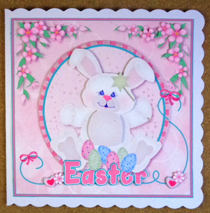 Magic Easter Bunny Quick Card - CUP606163_38 | Craftsuprint