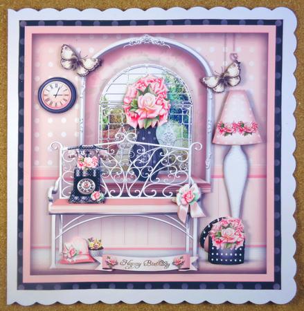 Soft Pink Living Room Topper - CUP680743_1641 | Craftsuprint