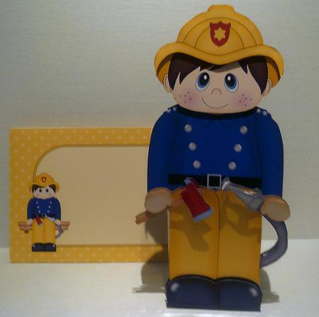 3D on the Shelf Card Kit - Firefighter Fireman Frank - CUP608674_359 ...