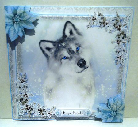 The Beautiful Wolf Card Front Kit - CUP651335_1483 | Craftsuprint