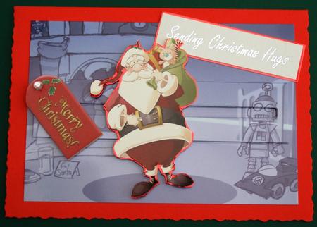 Santa Dude Ii Penny Slider. - CUP140171_437 | Craftsuprint