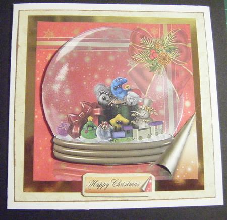 Christmas Snow Globe Quick Card with Sentiments - CUP473889_1446 ...