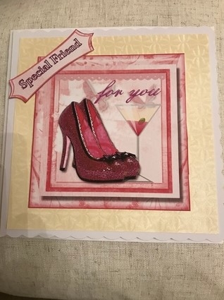 Pink Shoes Topper sheet - CUP860935_22241 | Craftsuprint