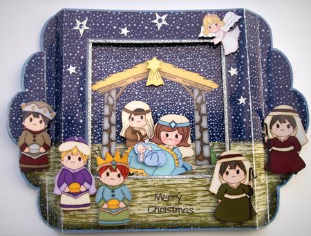 Nativity Diorama Card Kit - CUP276183_489 | Craftsuprint