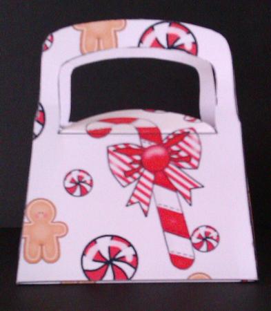 3D Handbag Shaped Gift Box Christmas Gingerbread - CUP260874_572 ...