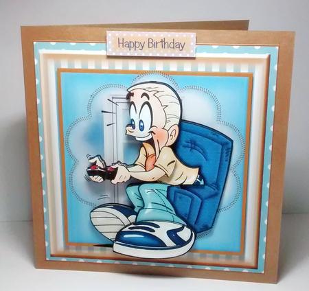 The Gamer Card Front Kit - CUP606432_1483 | Craftsuprint